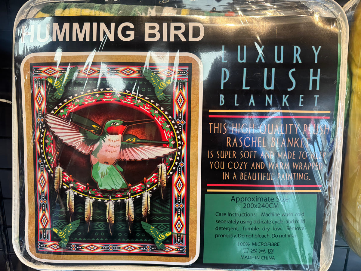 Humming Bird Blanket Queen Size – Pacific Blanket Store